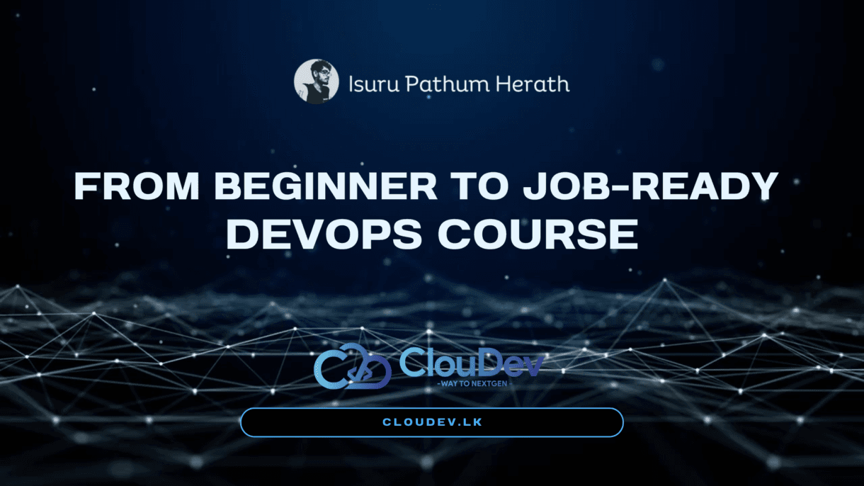 A – Z DevOps Course – Comprehensive Journey from Beginner to Expert ...
